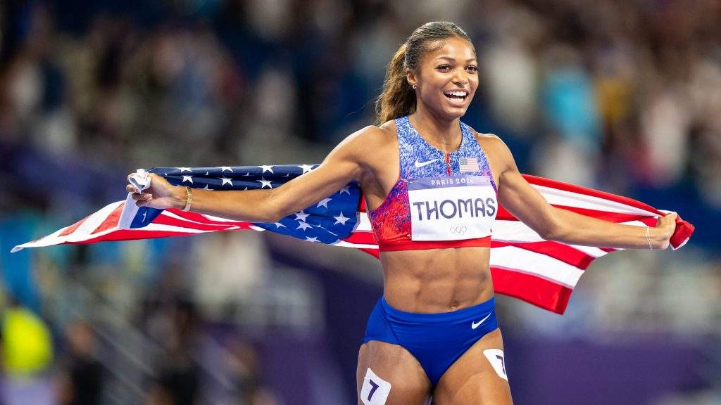 Gabby Thomas Wins Gold in Women's 200m at 2024 Paris Olympics
