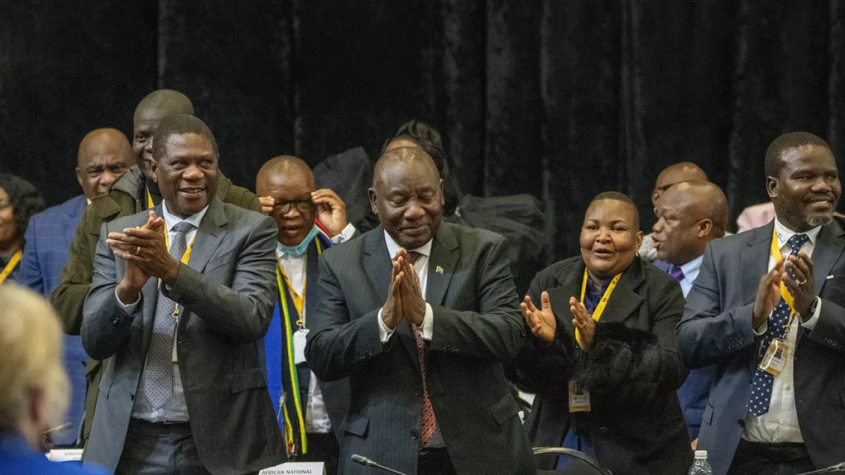 Ramaphosa says he will ‘serve all’ after being reelected as South ...
