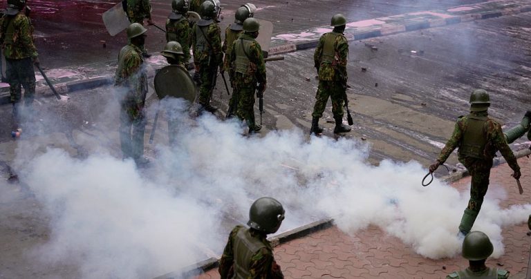 Nairobi Protests Mark Anniversary of Deadly Anti Tax Demonstrations ...