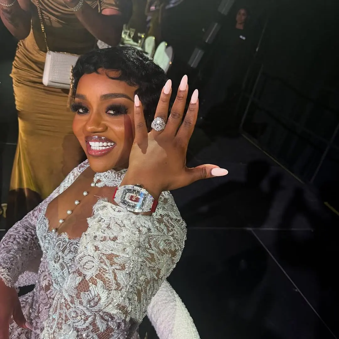 Davido Gifts Chioma $300K Richard Mille at Miami Wedding