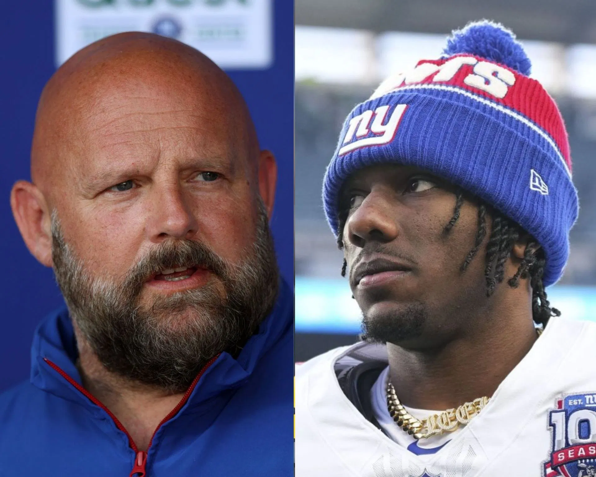 Malik Nabers Brian Daboll feud sparks trade talk - Media Talk Africa
