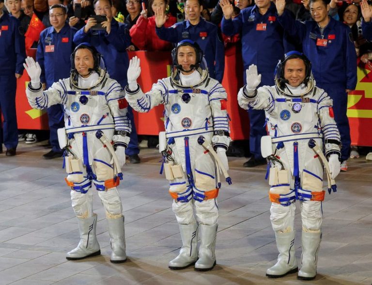 Astronauts stranded at China space station to return Friday