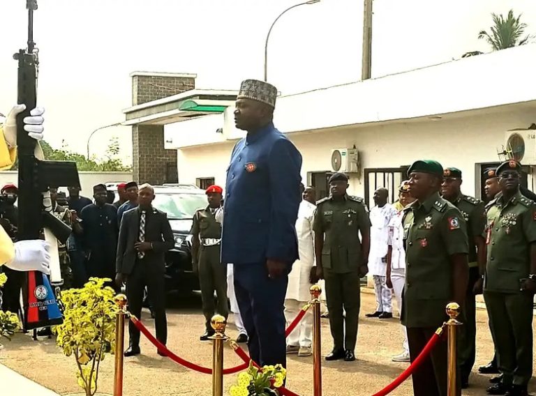 Defence Minister Gen Christopher Musa assumes duty